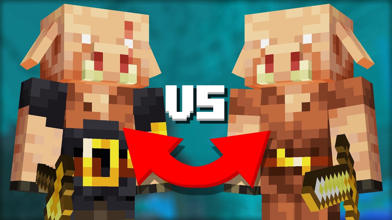 The Piglin Brute mob (Minecraft 1.16 snapshot post-release)