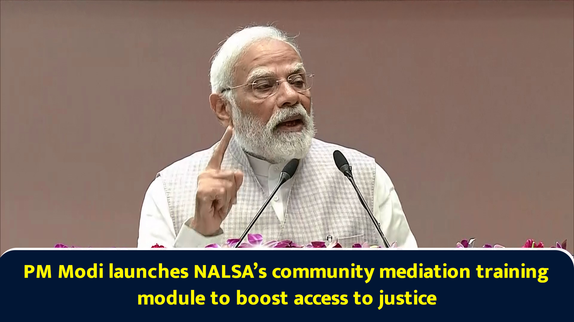 PM Modi launches NALSA’s community mediation training module to boost ...