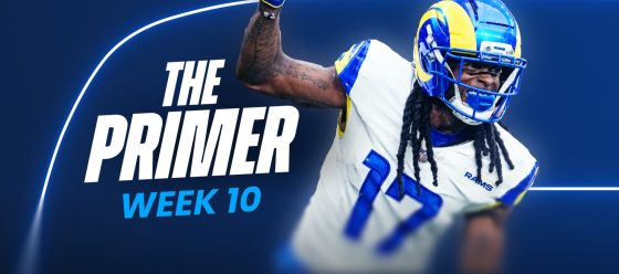 The Primer: Week 10 Edition (2025 Fantasy Football)