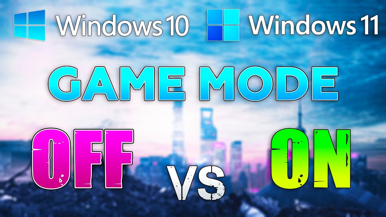 Windows 11 final: Game mode on vs off (comparison with Windows 10)