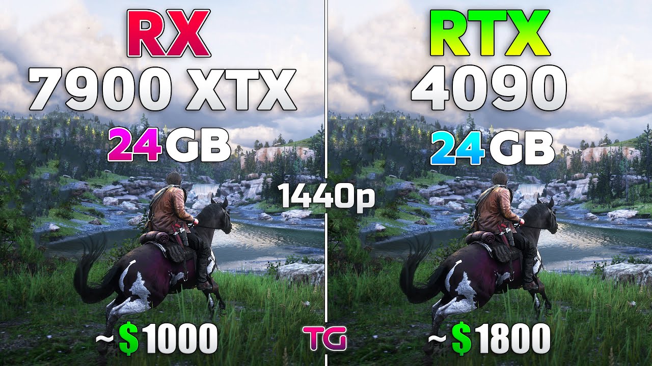 RX 7900 XTX vs RTX 4090 - Test in 10 games | 1440p