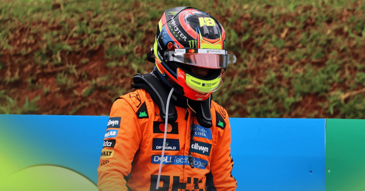 Oscar Piastri OUT as red flag triggered in Brazilian Grand Prix sprint race