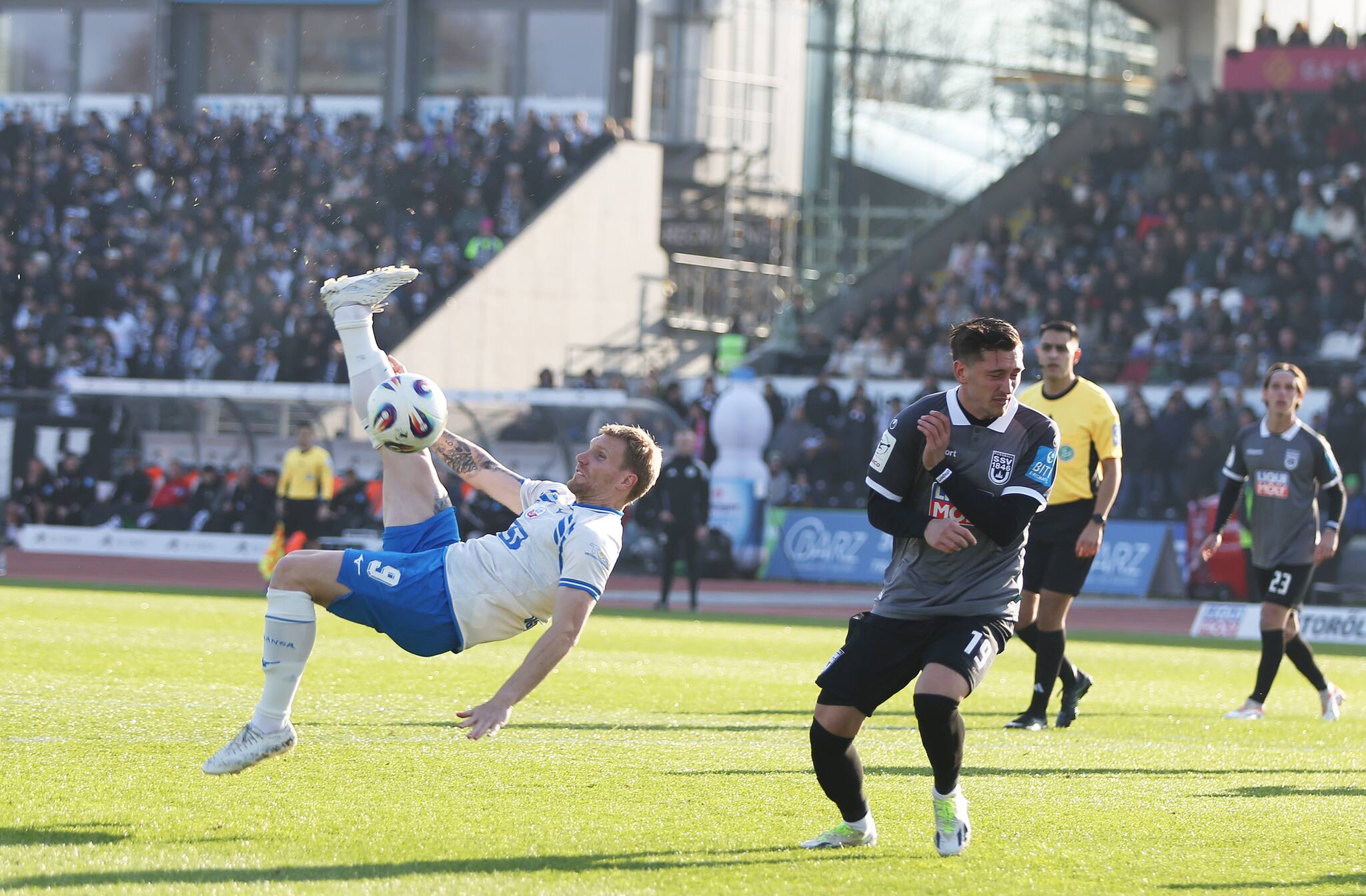 Hansa Rostock schafft in der zweiten Hälfte das 5:0
