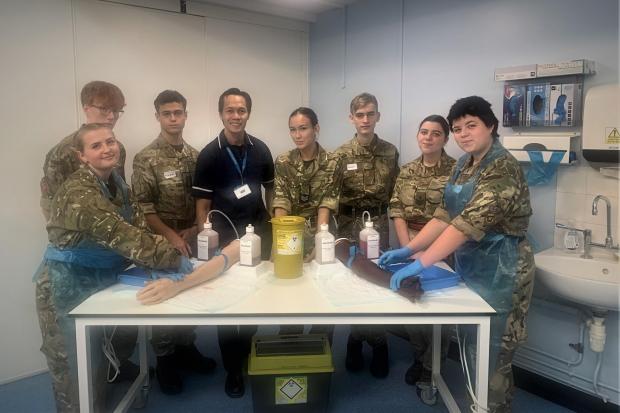 Young cadets inspired to pursue careers in nursing after Basildon ...
