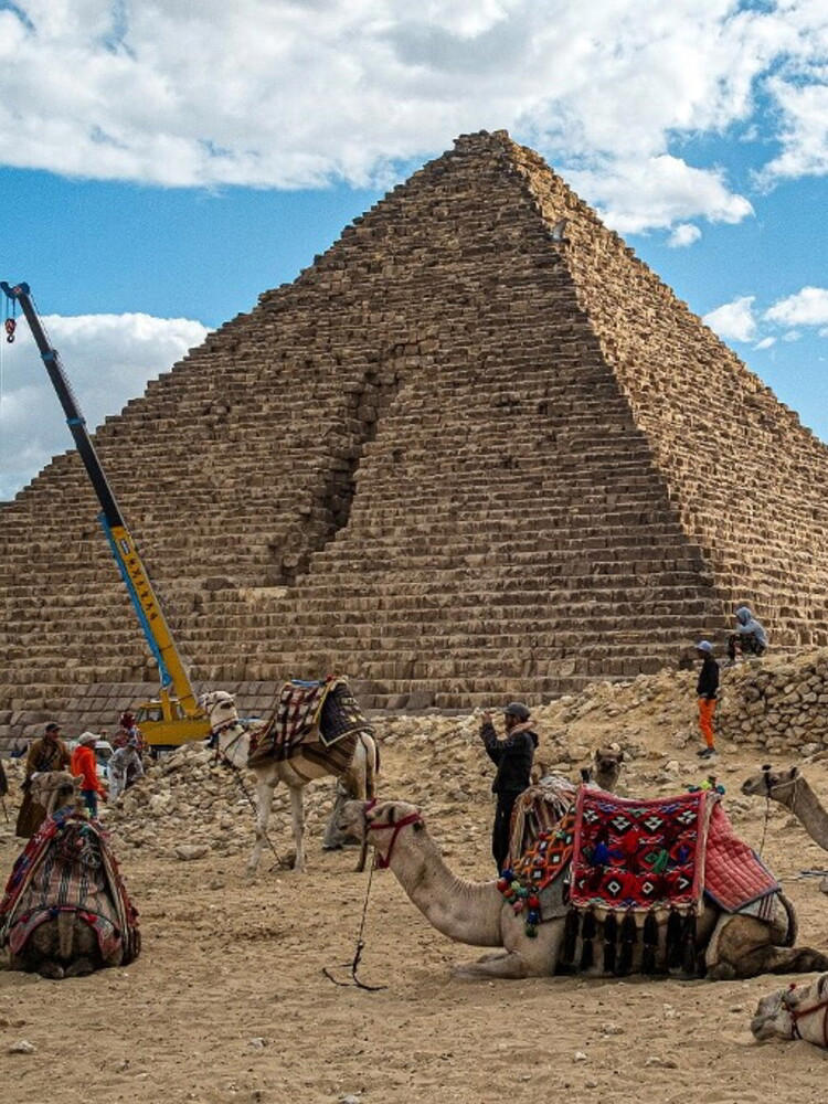 La piramide di Menkaura nasconde un ingresso misterioso