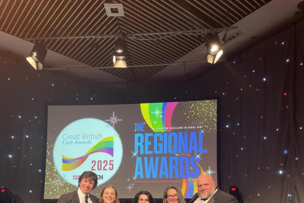 Team supporting people with high care needs recognised in prestigious ...