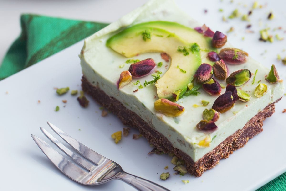 Avocado cheesecake