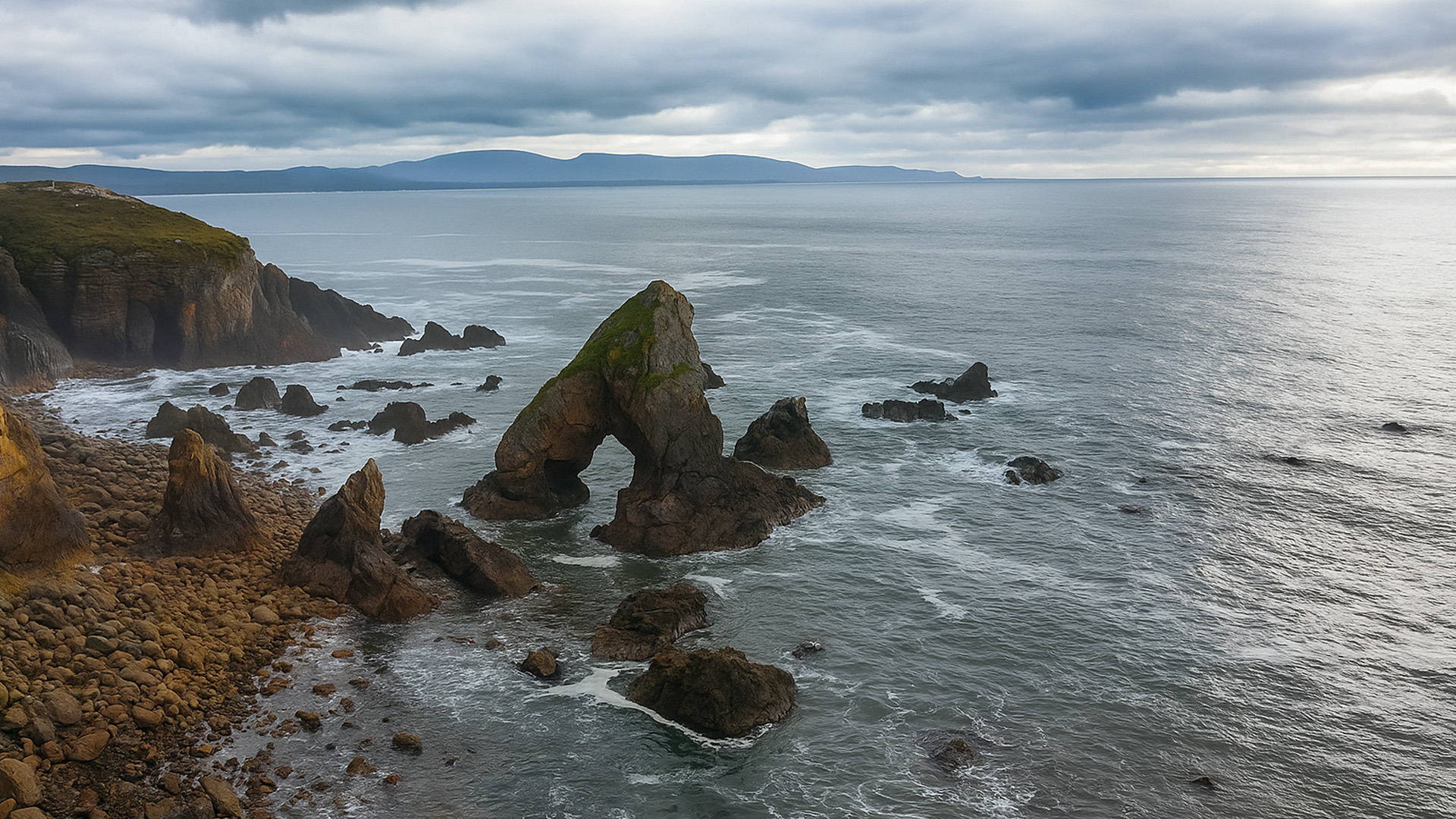 A Hidden Arch on the Coast of Donegal