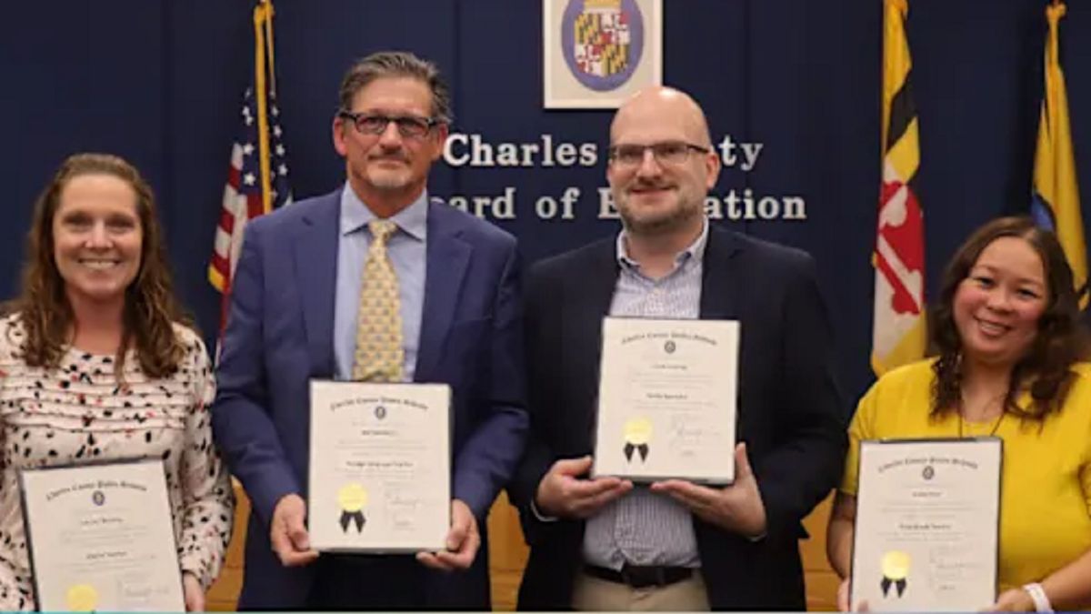 Five CCPS Staff Earn Board Praise for Excellence