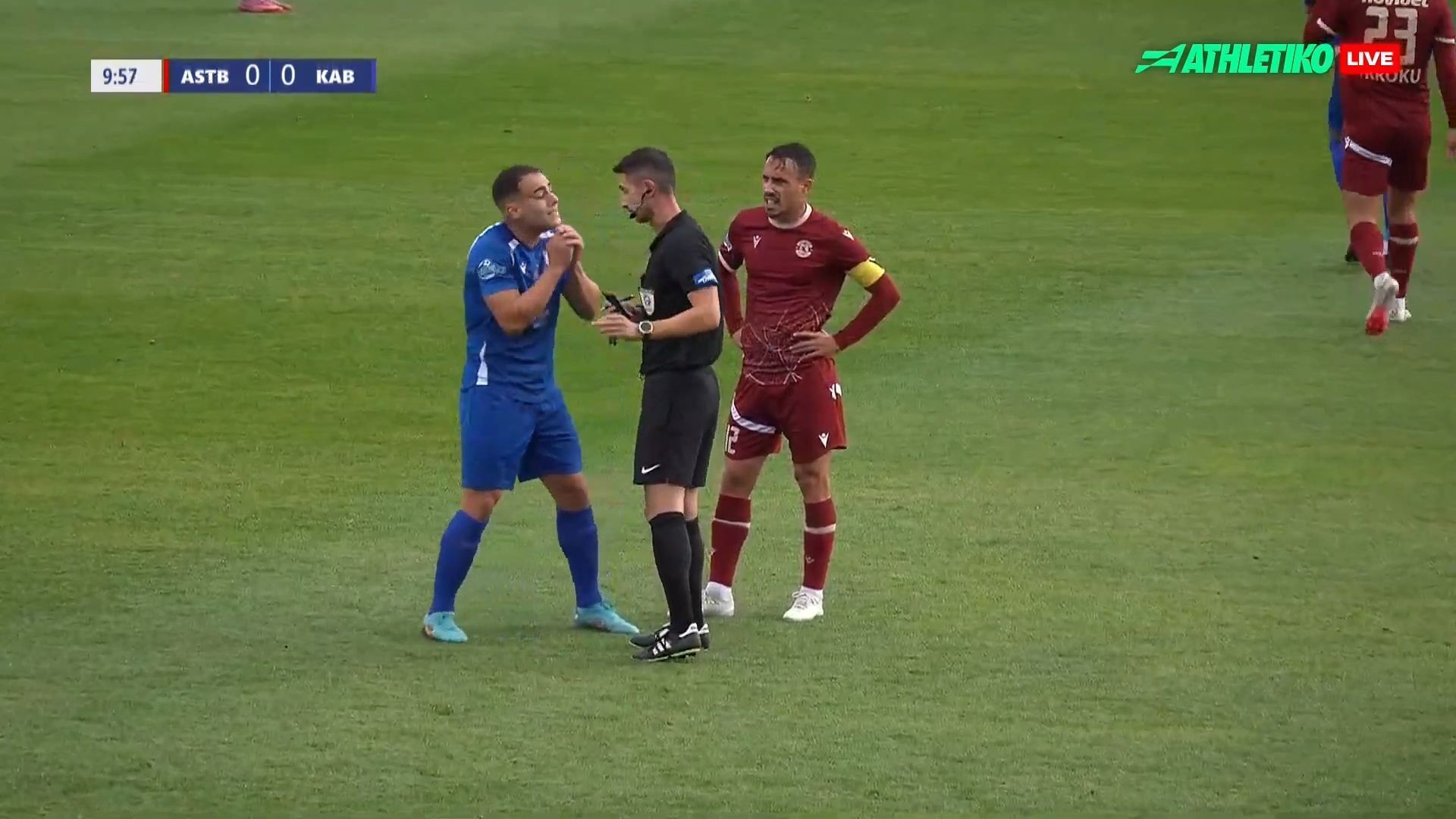 Asteras B' Aktor - Καβάλα | Παίκτης των φιλοξενούμενων αποβλήθηκε μετά ...