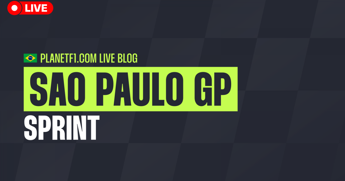 F1 LIVE: As-it-happens updates from the Sao Paulo GP Sprint