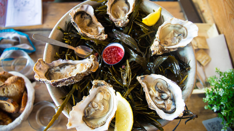2 Telltale Signs That You Shouldn't Order Raw Oysters At A Restaurant ...