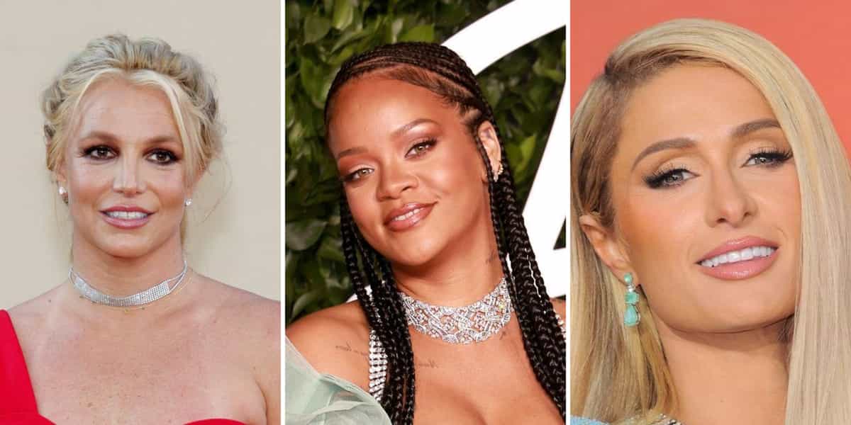 Tabloid stories about celebrity women in the early 2000s