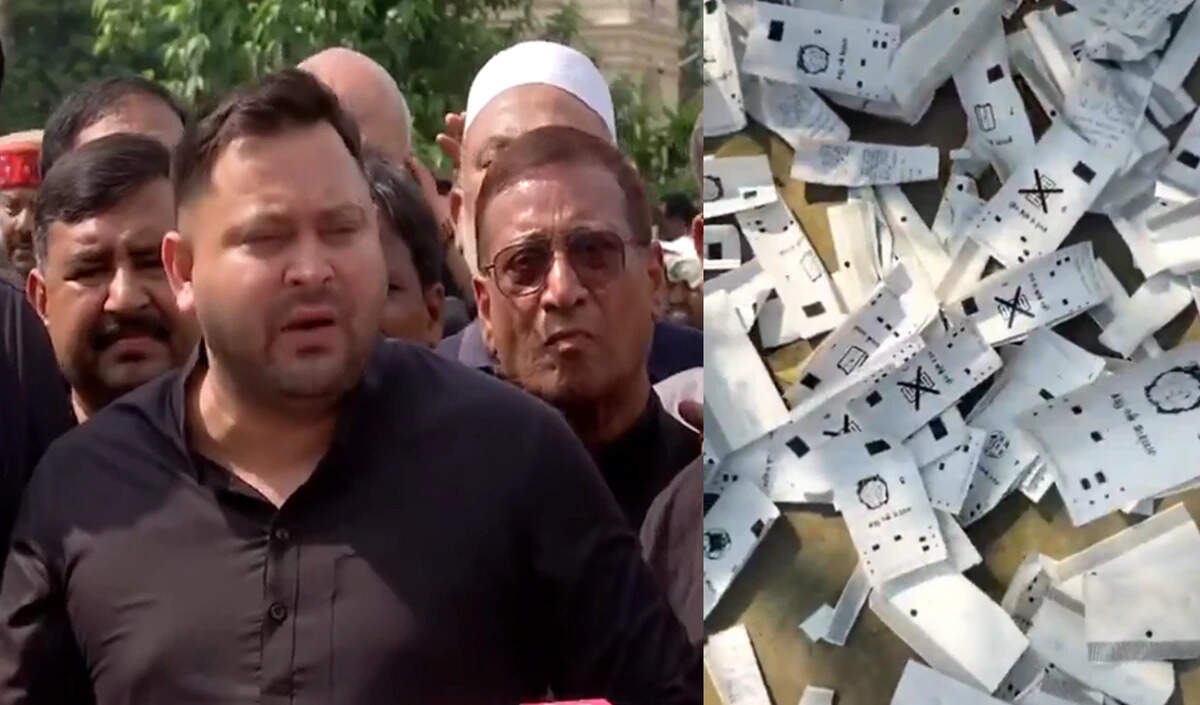 Controversy Erupts in Samastipur Over VVPAT Slips Found on Roadside