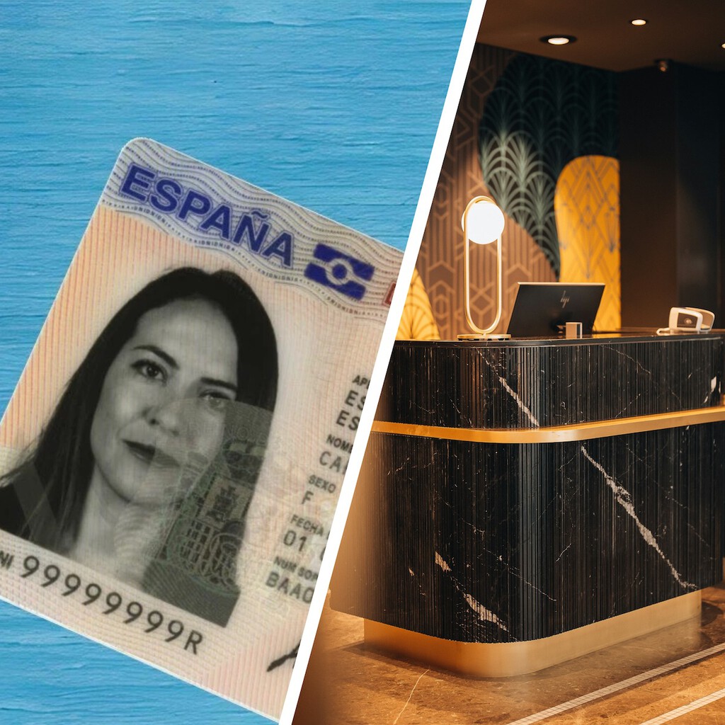 Decir que no doy el DNI en un hotel casi me cuesta quedarme en la calle ...
