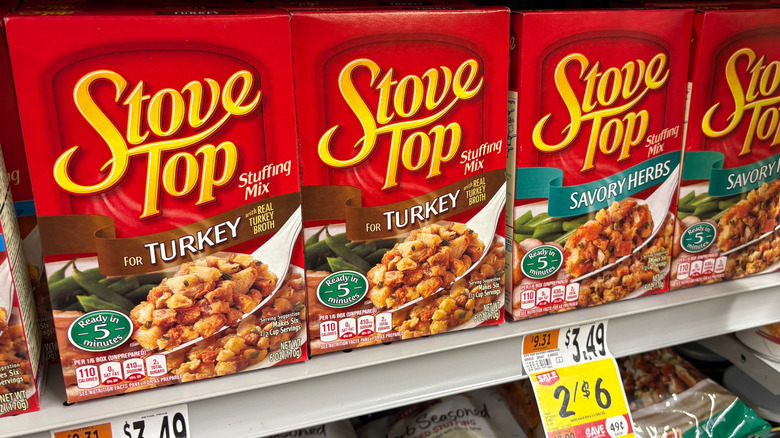 Stretch Boxed Stuffing Into A No-Effort Casserole Packed With Protein