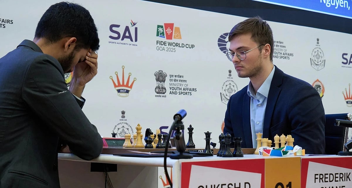 Gukesh taken down by Germany's Svane