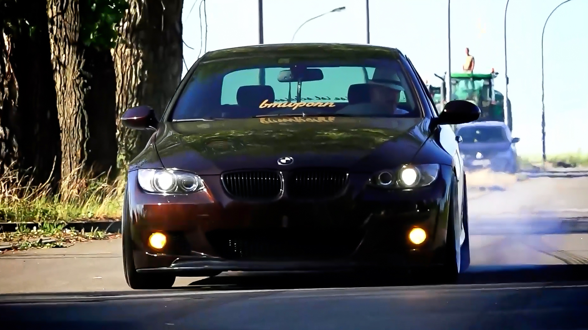 BMW 335i E92 – Burnout, Drift, and Sound Test