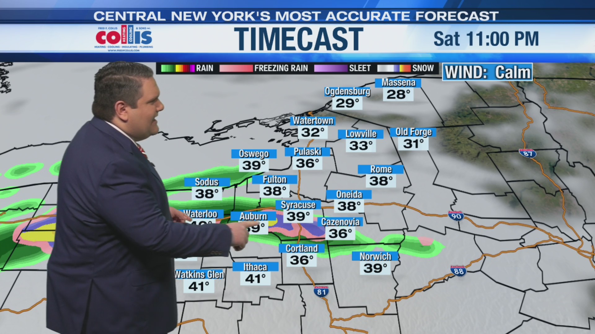 Storm Team Forecast: Midday Update Saturday 11-8-25