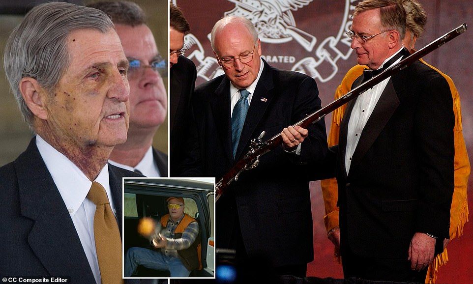 Report: Dick Cheney shot my dad in the face. Now he's dead