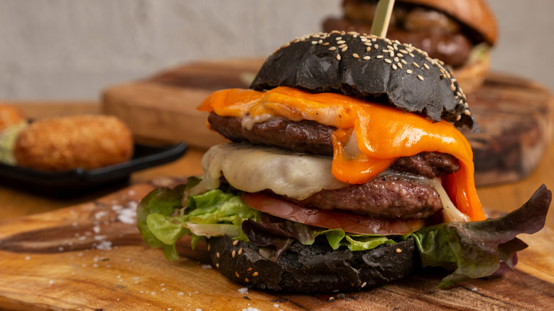 Start Topping Burgers With This Grassy Cheese And It'll Be Your New ...