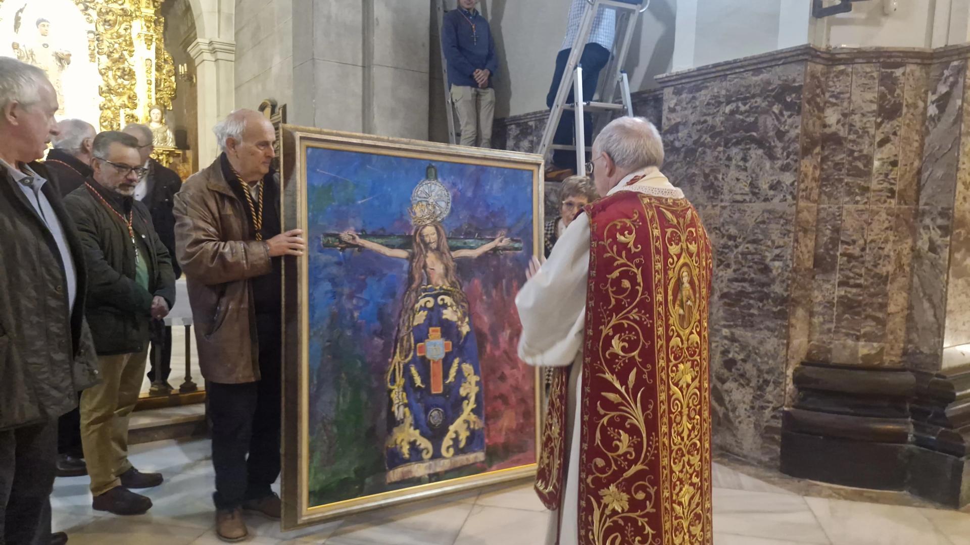 Donan una pintura del venerado Santo Cristo de los Milagros a la ...