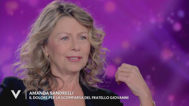 Amanda Sandrelli e il dolore per la scomparsa del fratello Giovanni