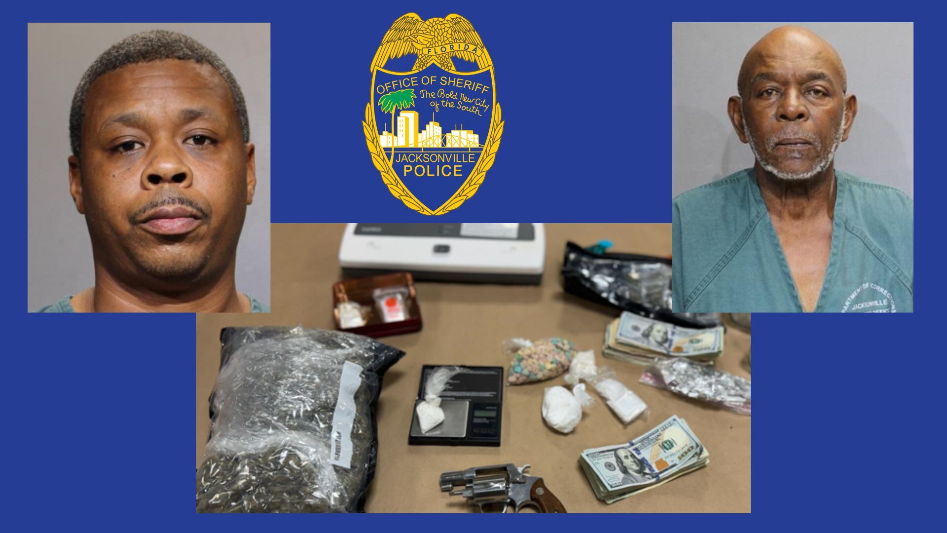 Two arrested in Ken Knight Drive drug bust