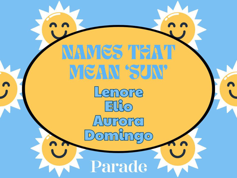 155 Baby Names That Mean 'Sun' for Girls and Boys—Plus, Their Meanings