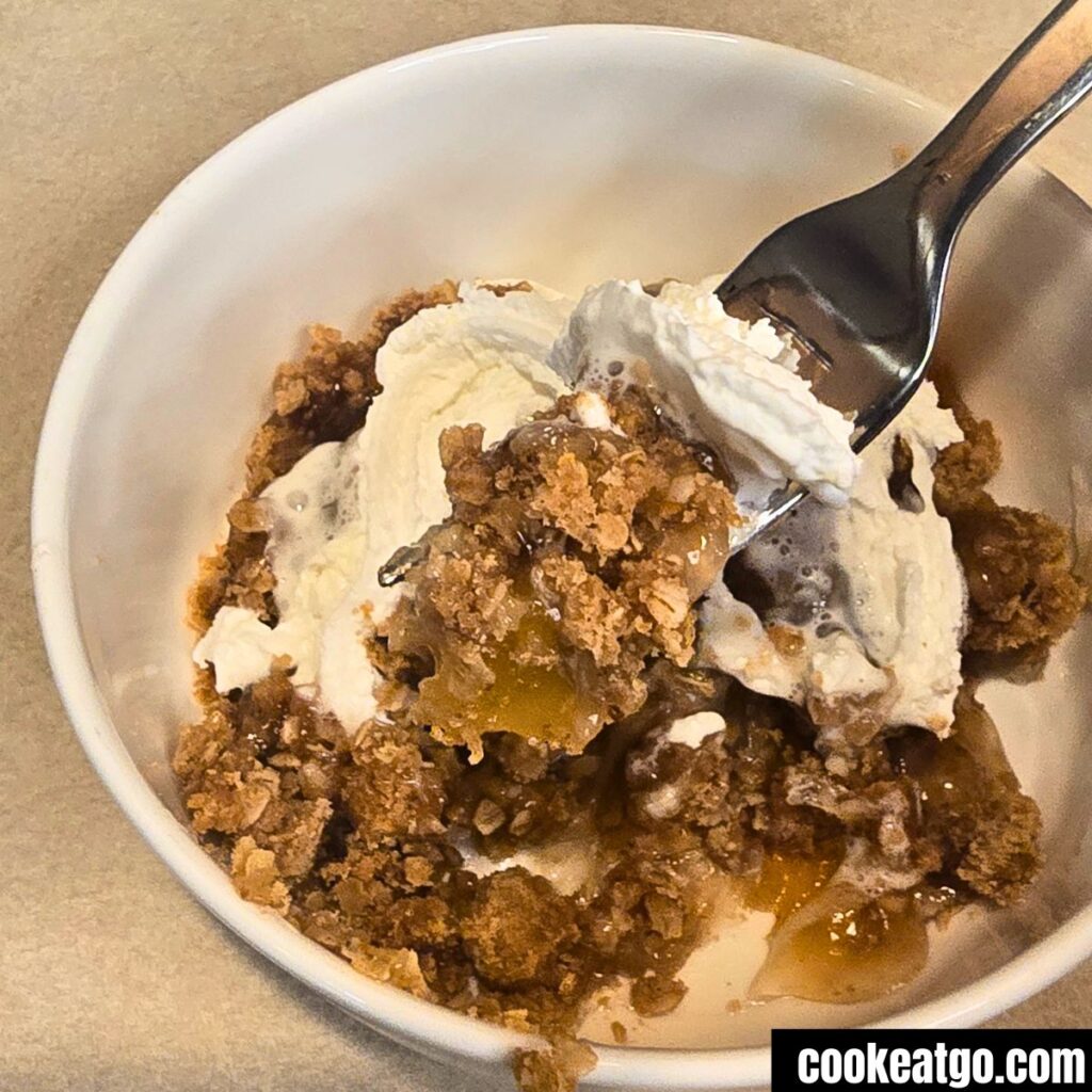 Easy peach crisp recipe