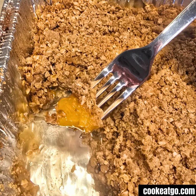 Easy peach crisp recipe