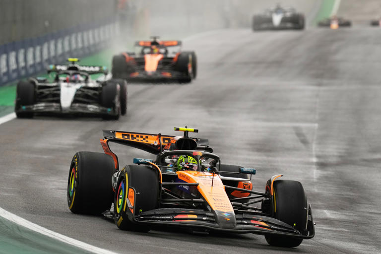 Norris wins sprint race and takes pole position in Brazil to extend F1 ...