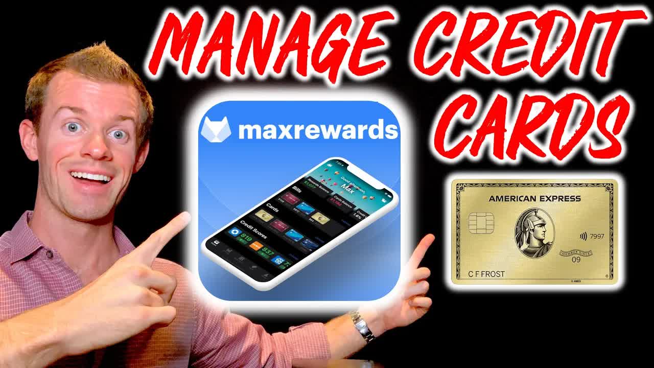MAXREWARDS app review! How to manage credit cards & rewards easily!