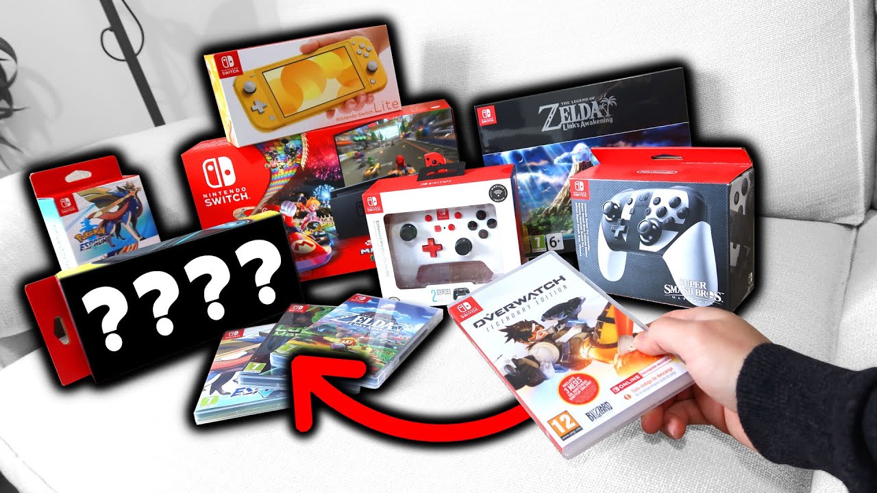 Ideas para pedir, comprar o regalar de Nintendo Switch en Navidad 😍