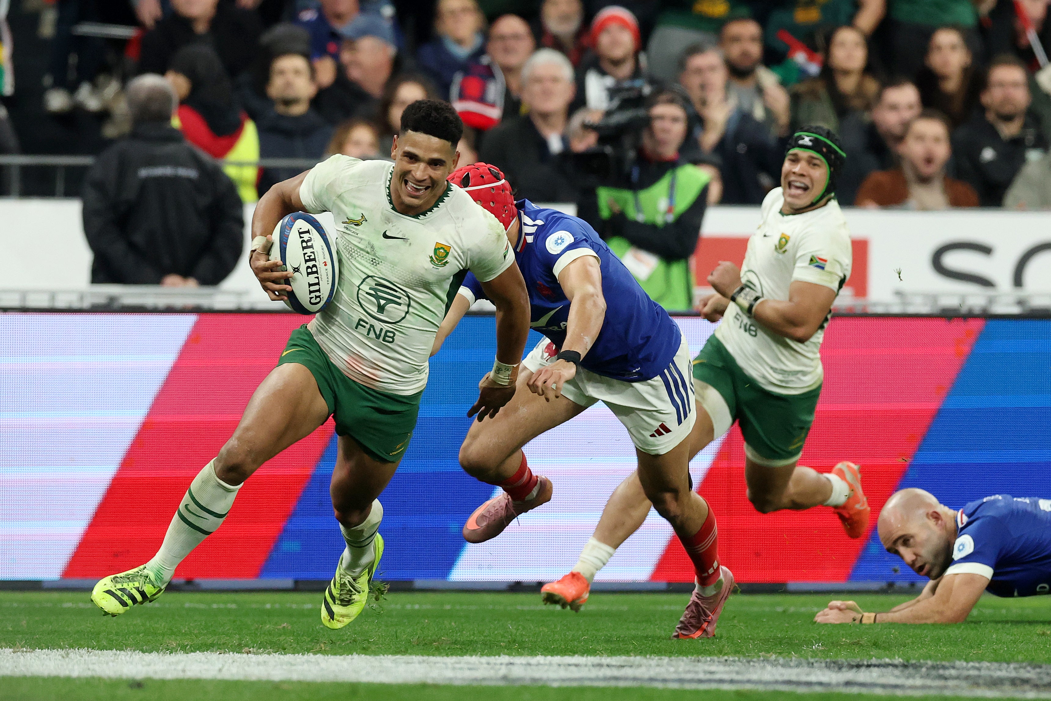 14-man Springboks notch sublime win in heavyweight battle with France
