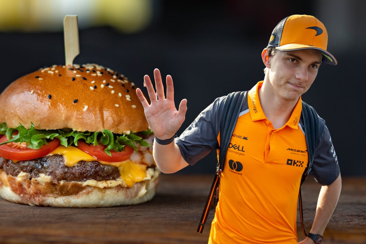 McLaren F1 star Oscar Piastri struck by bizarre burger curse AGAIN