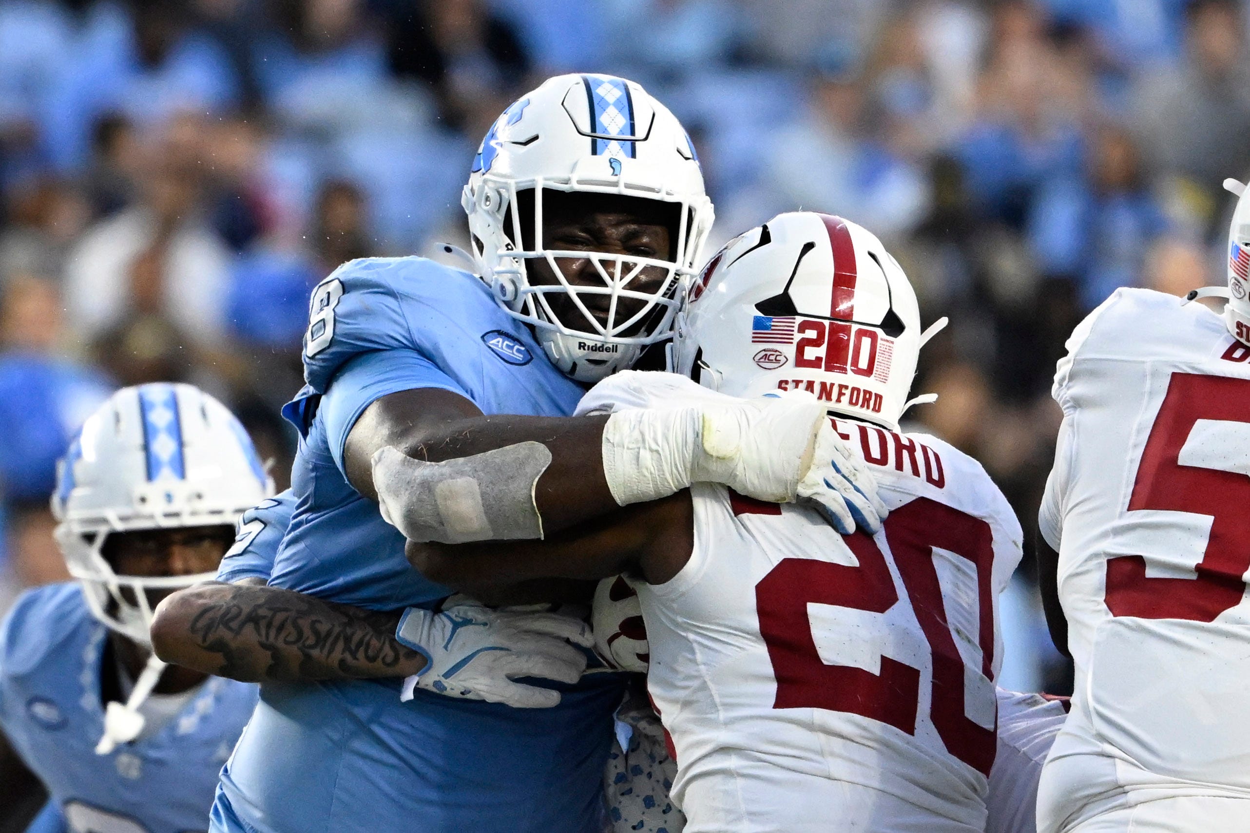 UNC football vs Stanford highlights, Tar Heels lean on defense to beat ...