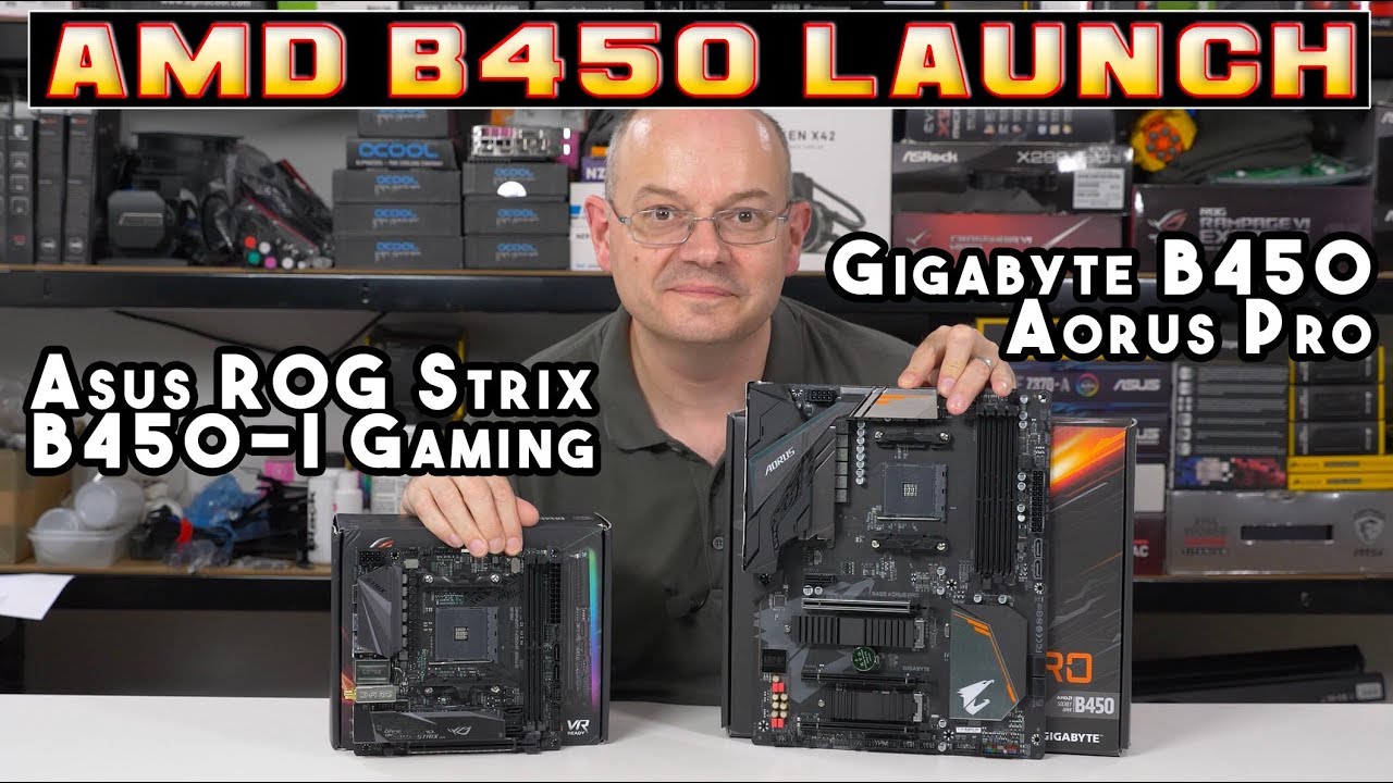 AMD B450 preview - featuring ASUS and GIGABYTE!