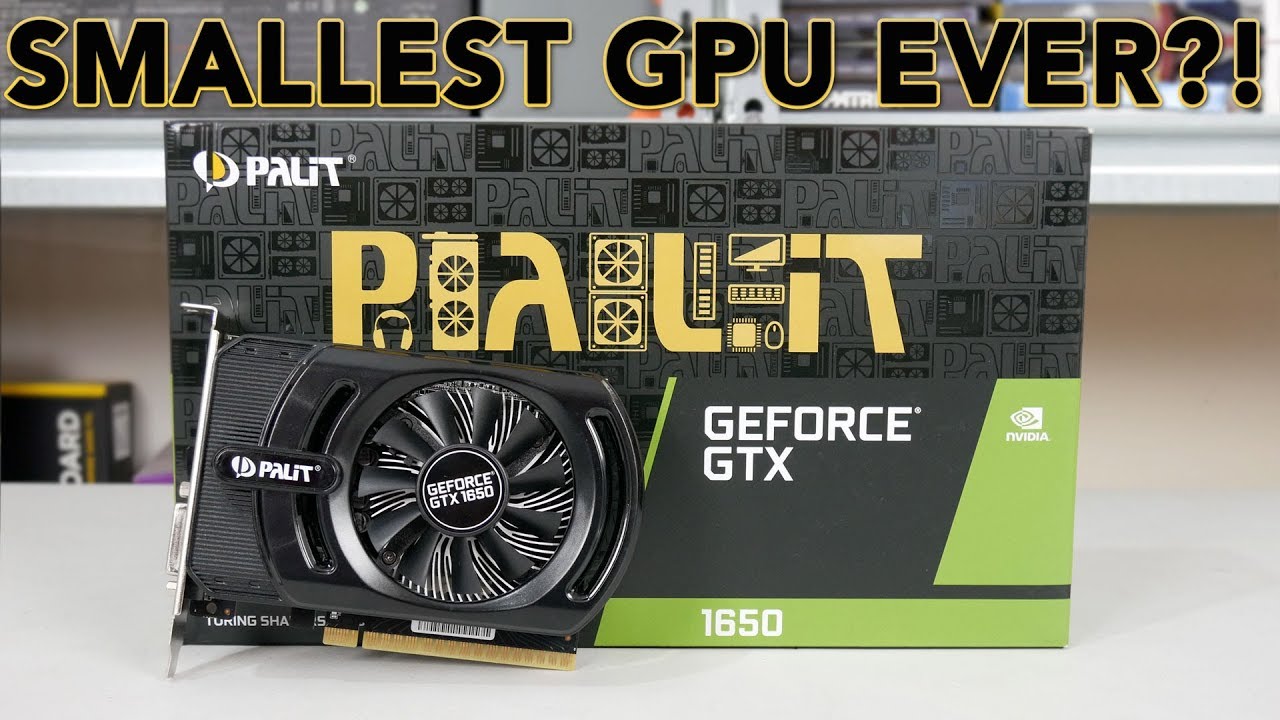 Palit GTX 1650 StormX OC review - It's a tiny card, but is it good?
