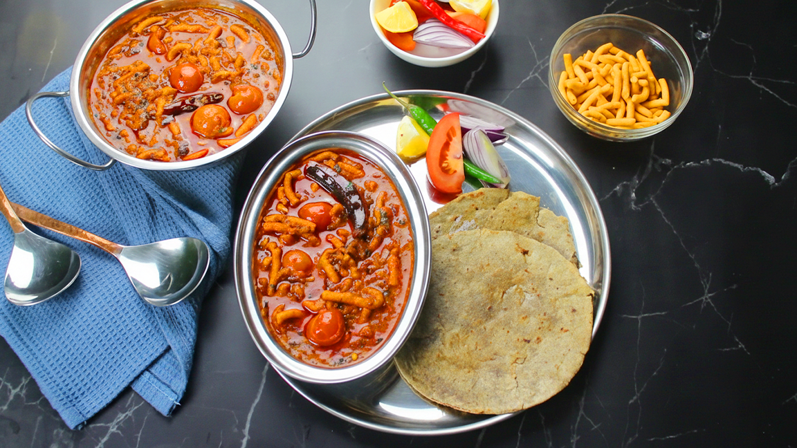 Spicy Sev Tamatar by Chef Girish