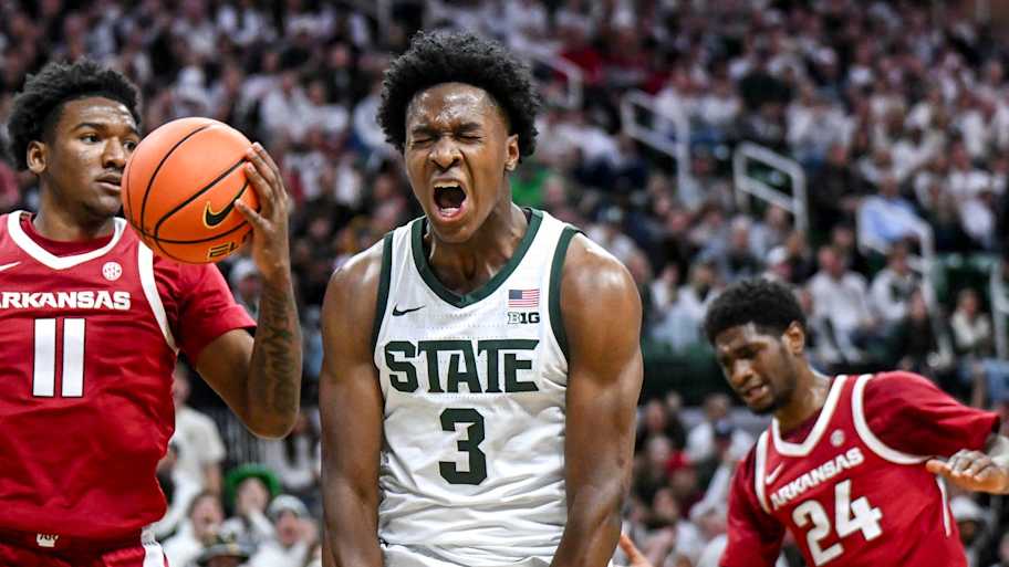 No. 22 Michigan State Takes Down No. 14 Arkansas in Thriller