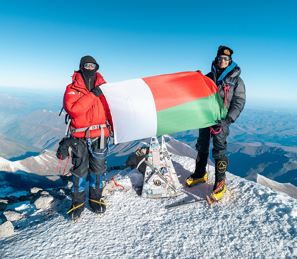 ALPINISME - Raj Alexandre sur le toit de l’Europe