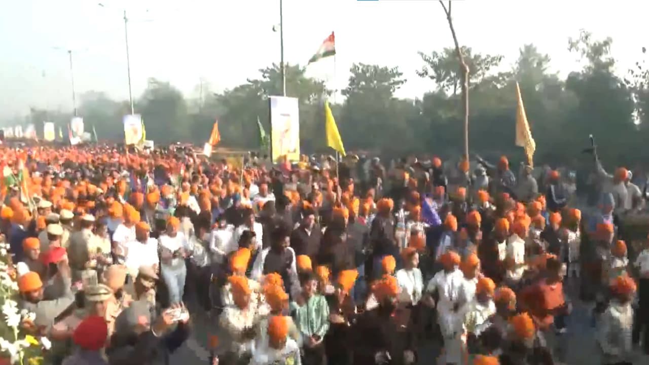 Haryana: Marathon marks Guru Tegh Bahadur's 350th Shaheedi Diwas