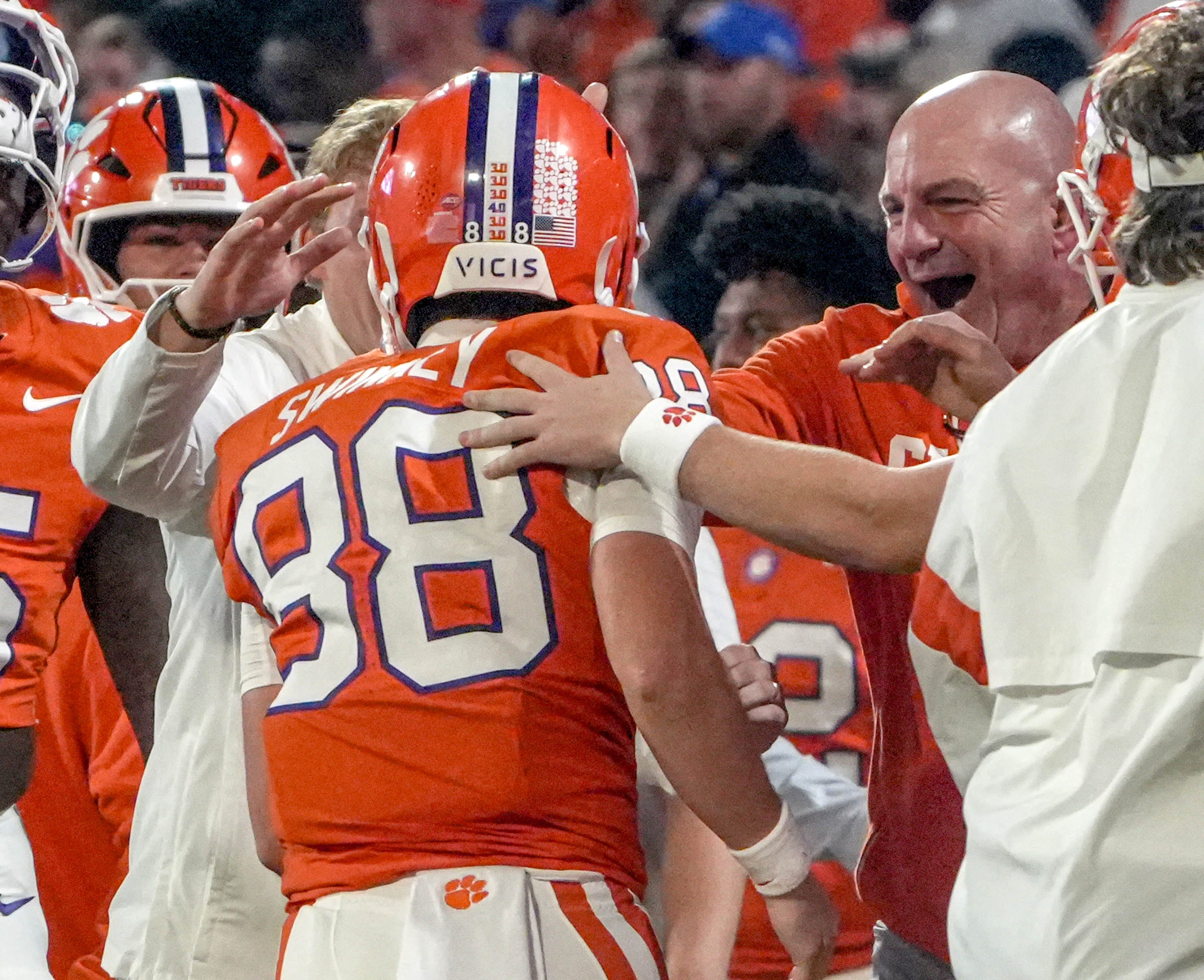 Why Dabo Swinney kept wife in dark about son Clay Swinney's trick play ...