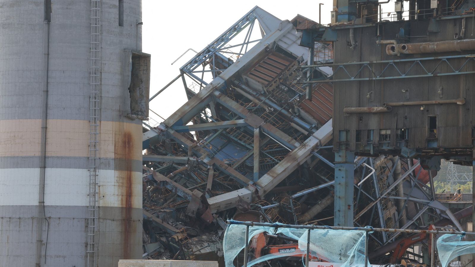 Third body pulled from rubble after boiler tower collapses in South ...