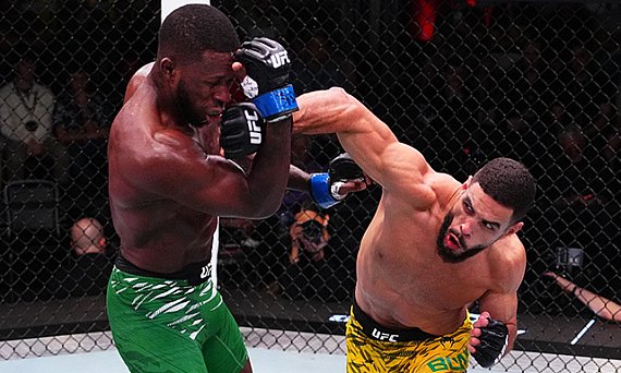 Gabriel Bonfim Knee Strike Closes Out Randy Brown in UFC Vegas 111 ...