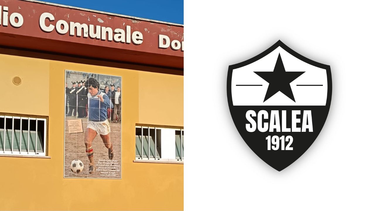 Il Comune di Scalea dedica un'opera a Maradona: il motivo è speciale | FOTO