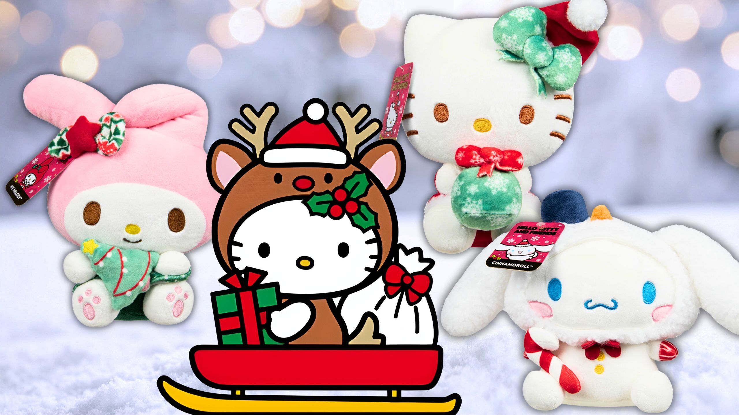 Sanrio's Hello Kitty & Friends Reveal New Christmas Transformations in ...