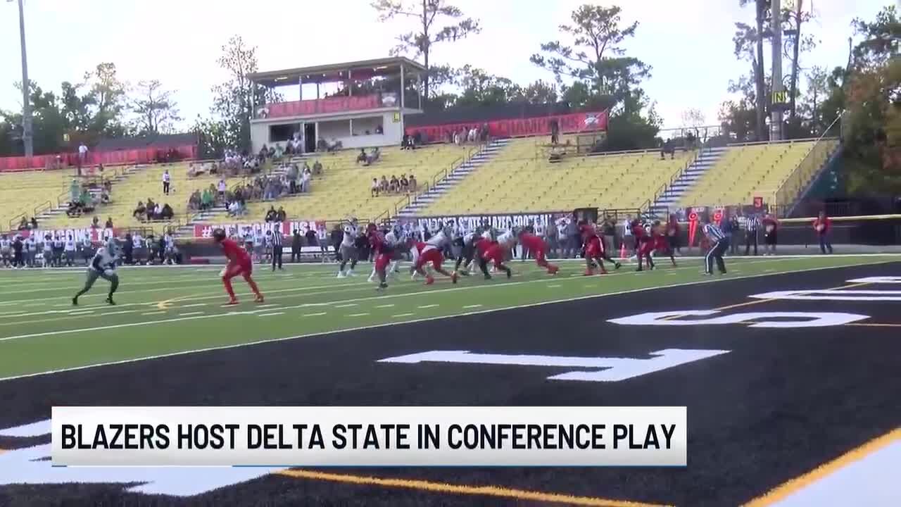 VSU Blazers rally for 27-23 victory over Delta State on senior night