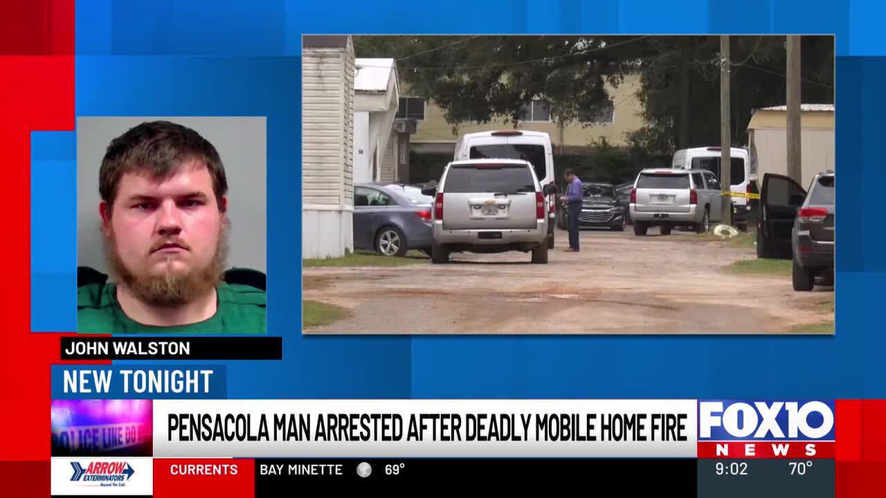 Escambia County Sheriff says the 2 children were killed before mobile ...